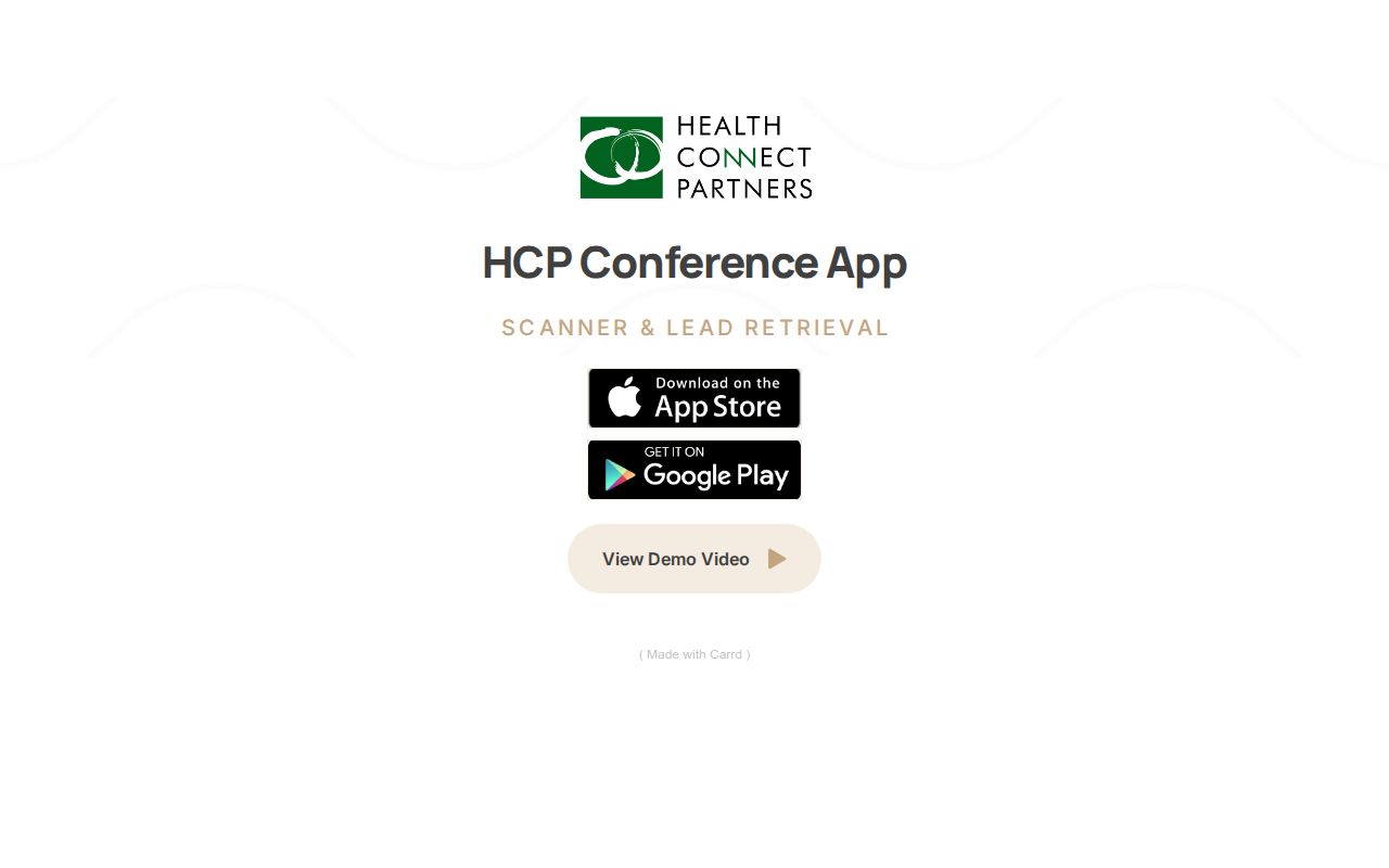 HCP Lead Retrieval Scanner